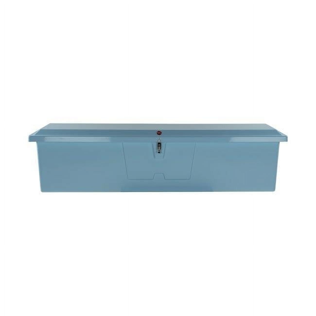 24 x 95 x 22 in. Stow N Go Dock Box with 3 Rod, Ice Blue - Extra Large ...