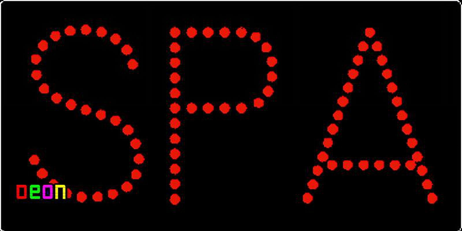 24"x12" Animated Neon By Deon 24"x12" Animated Neon By Deon Spa LED ...