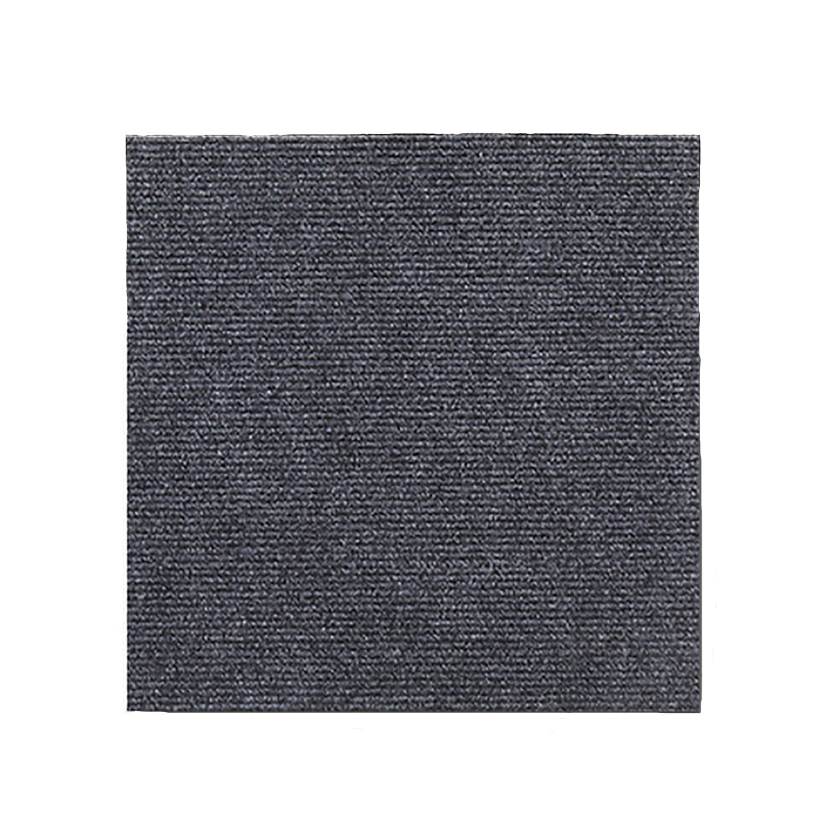 24"x24" Area Rug for Bedroom, Interlocking Carpet Tiles, Peel and Stick ...