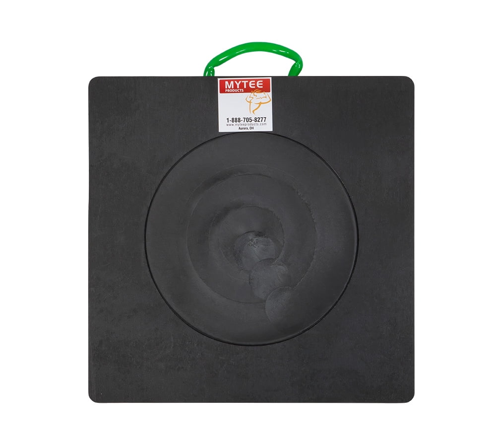 24"x24"x2" Heavy Duty Outrigger Pad for RV with Recessed Radius - Black ...