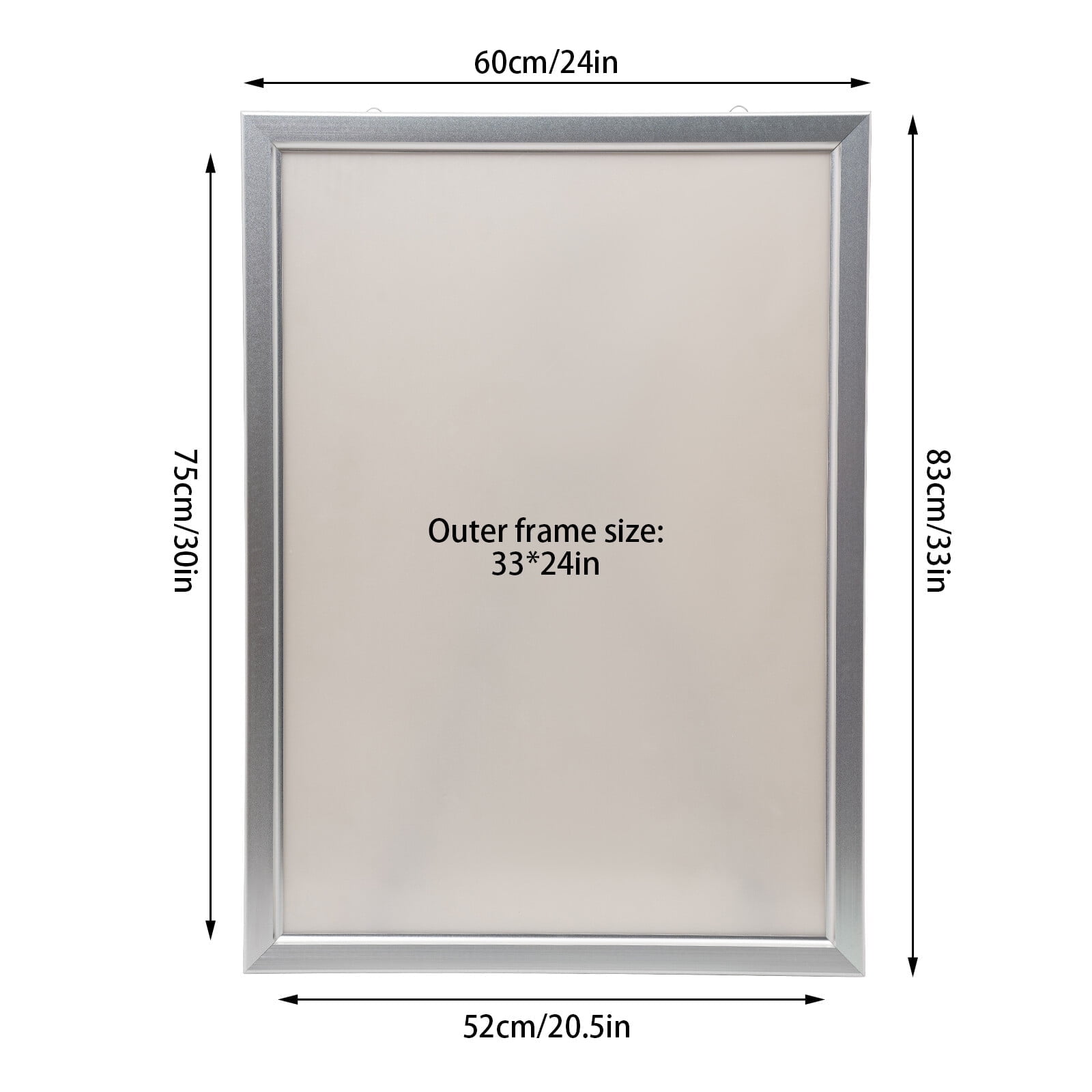 24"x33" LED Light Box Movie Poster/Art Picture Display A1 Size/33x24" Frame - Walmart.com