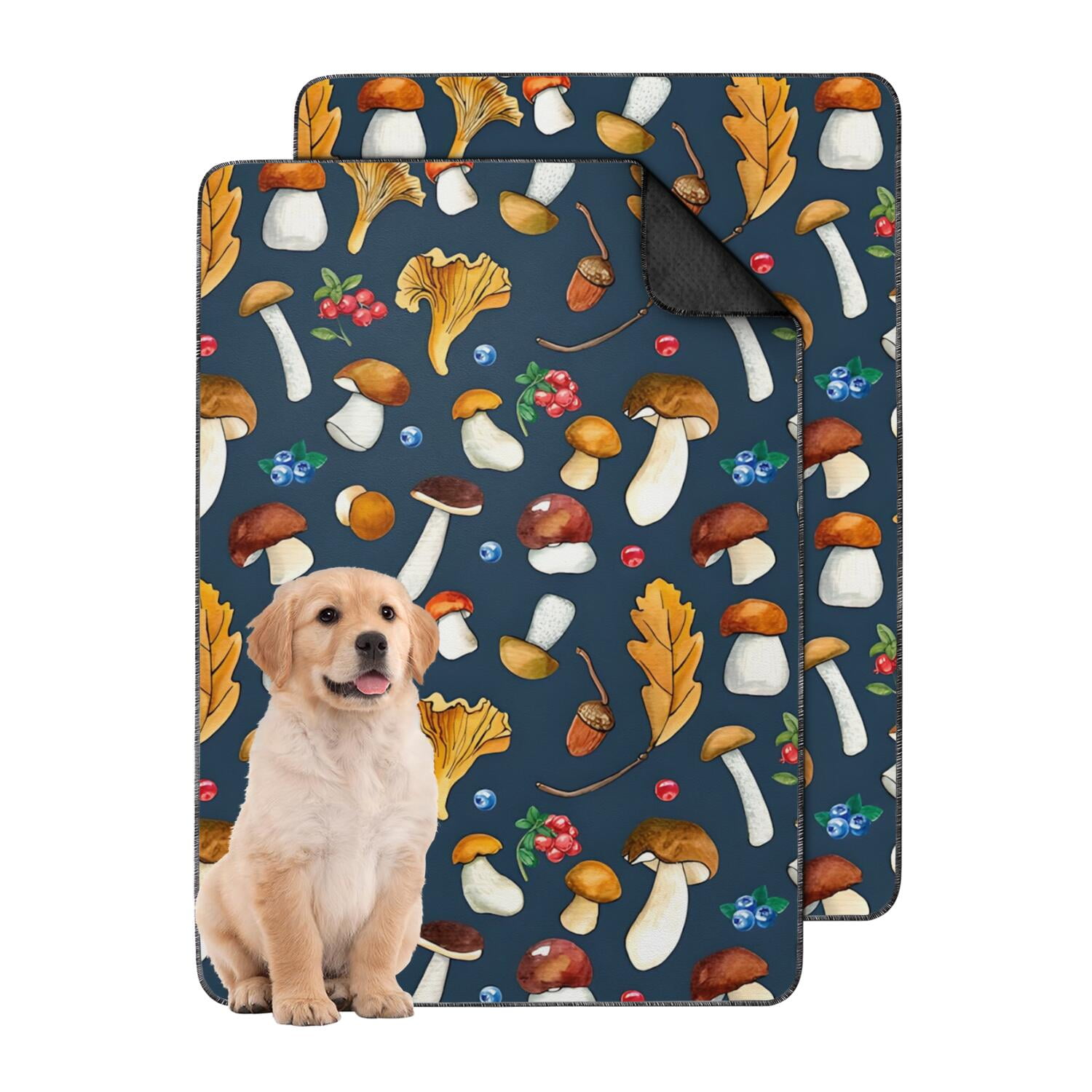 24" x35" Reusable Housebreaking Mat for Puppies, Washable Pee Pad with ...
