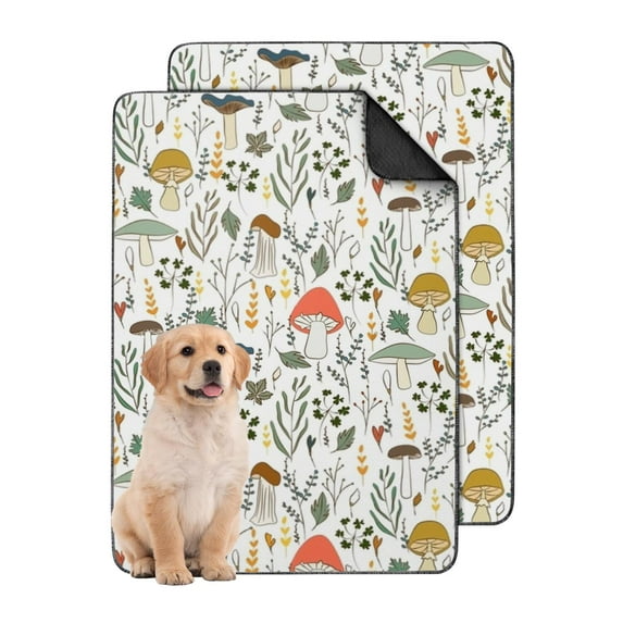 24" x35" Reusable Non-Slip Mat for Dog Crate, Washable Potty Training ...