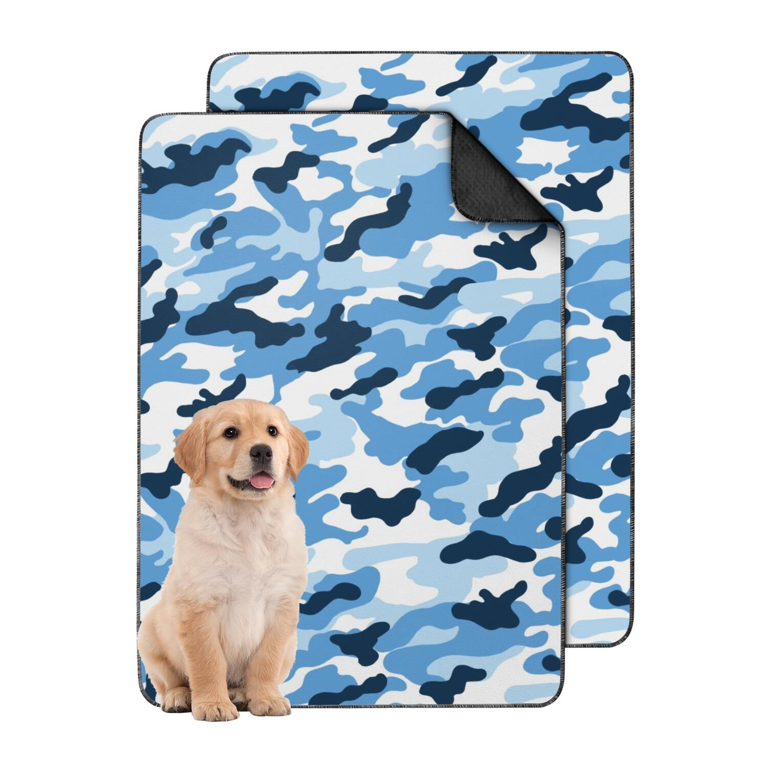 24"x35" Ultimate Washable Pee Pads for Dogs, Leopard & Geometric Print ...