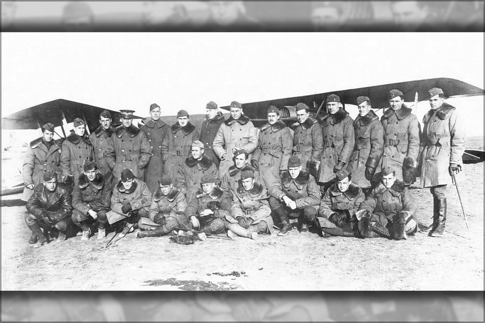 24"x36" Gallery Poster, 139th Aero Squadron, Belrain Aerodrome, France ...