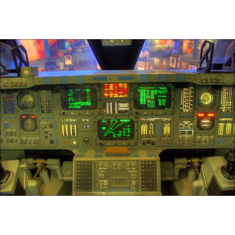Space Shuttle Cockpit Poster Question Which Buran Is Better?