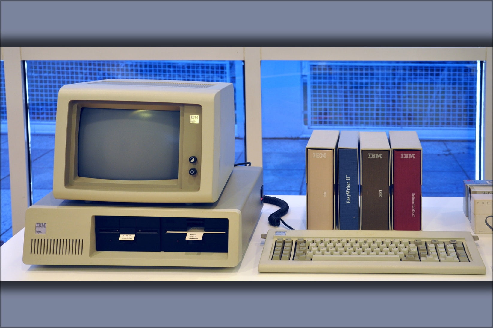 24"x36" Gallery Poster, IBM Personal Computer, 1981 computer history ...