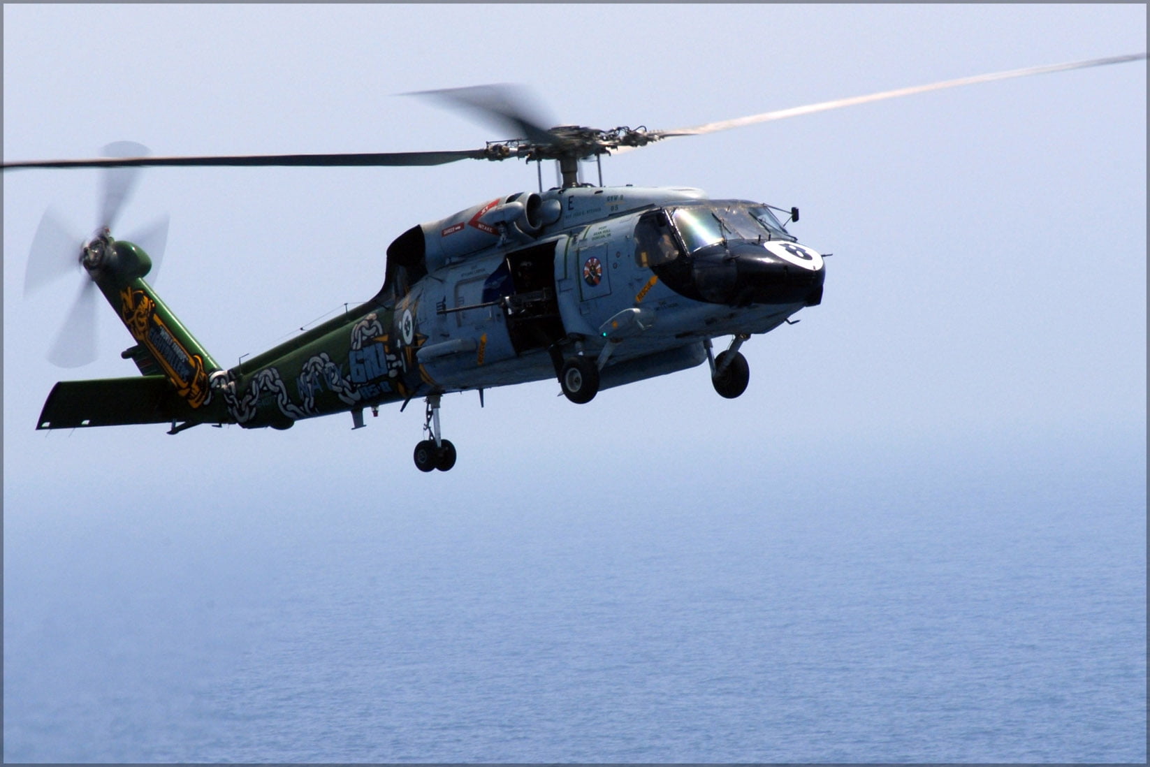 24"x36" Gallery Poster, SH-60F Seahawk sh-60 Helicopter Anti-Submarine ...