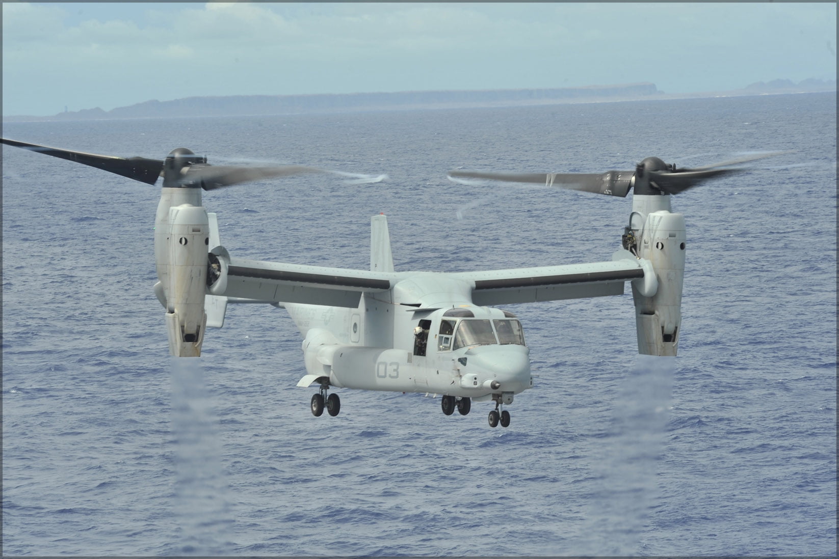 24"x36" Gallery Poster, U.S. Marine Corps MV-22 Osprey tiltrotor ...