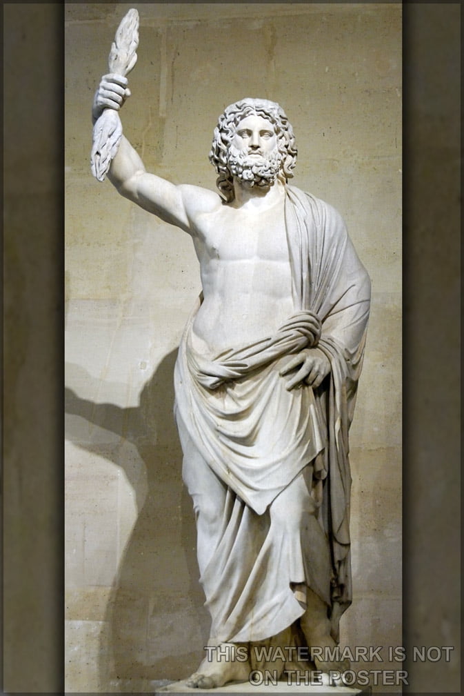 24"x36" Gallery Poster, Zeus - Walmart.com