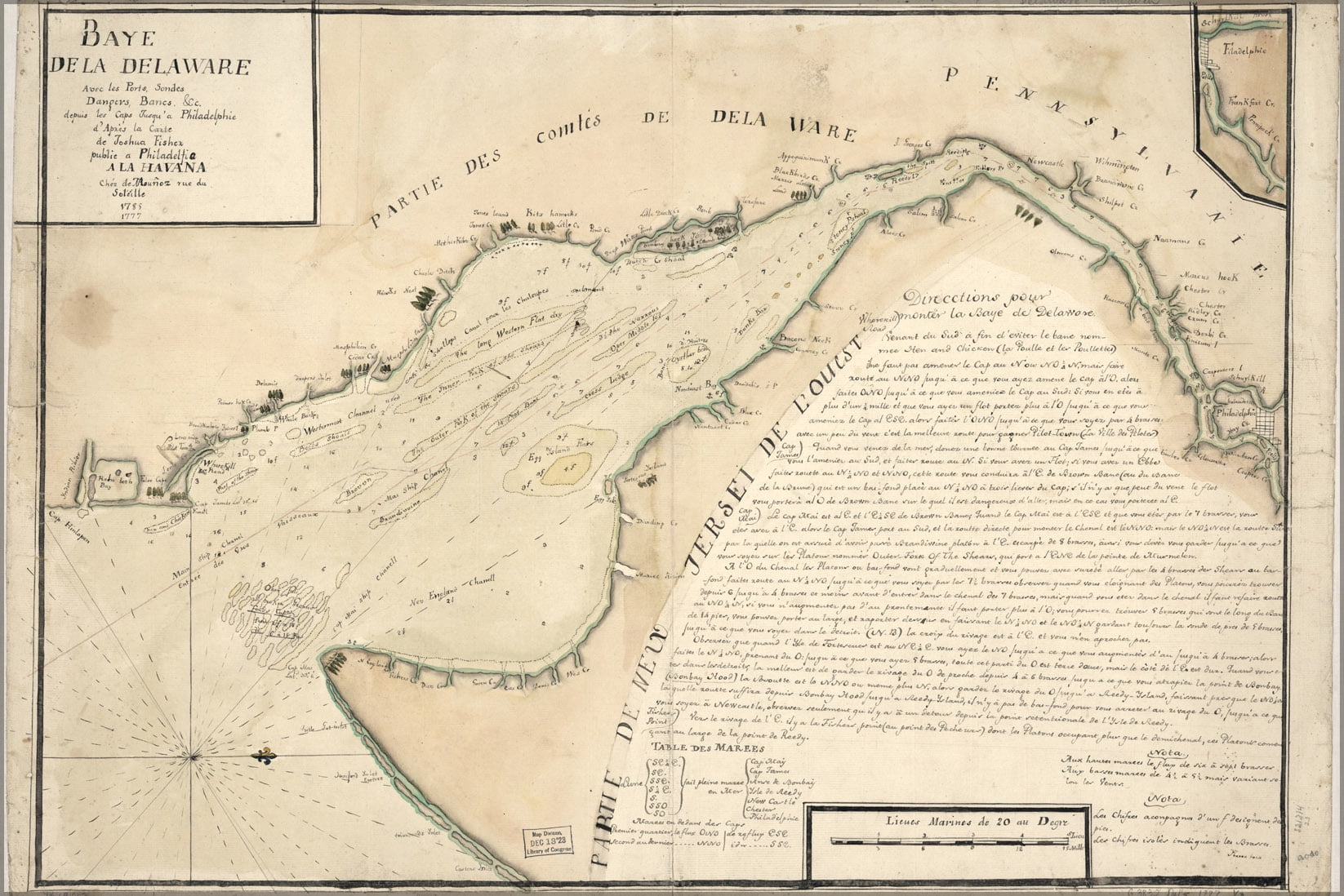 Delaware Bay Map