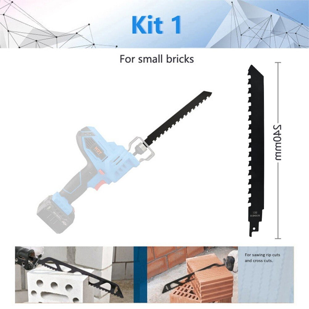 240/305/455mm Reciprocating Saw Blade Carbide Demolition Masonry Jigsaw ...