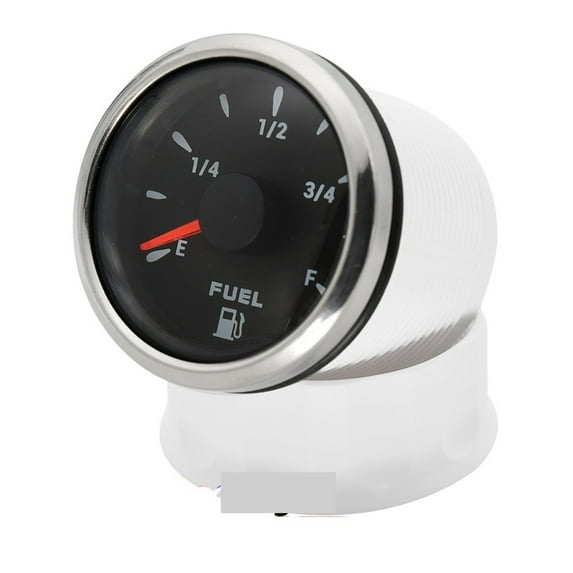 240-33 Fuel Float Sensor 52mm Fuel Level Gauge 7 Color LED Oil Tank ...