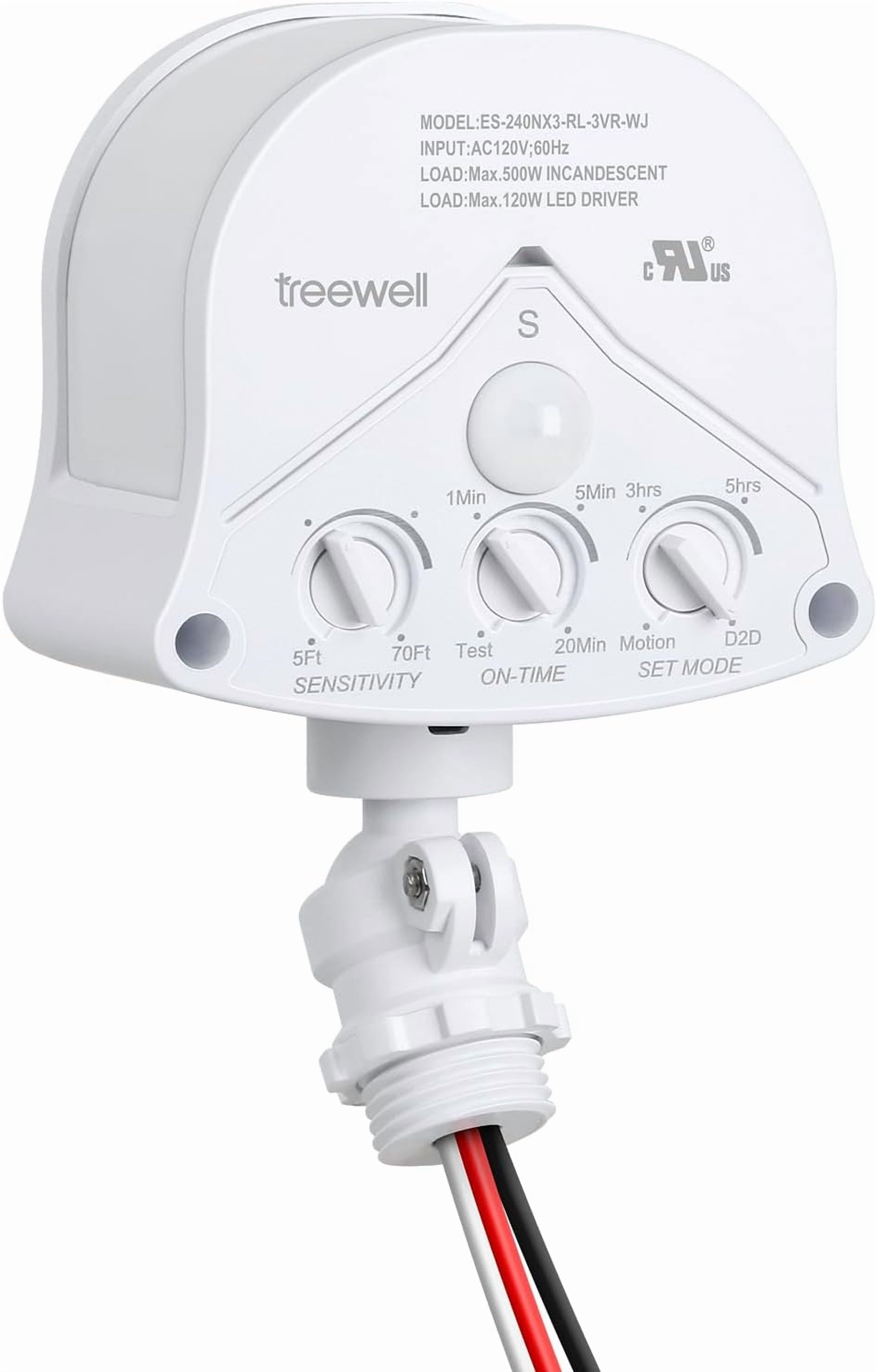 240° & 360° Replacement Motion Sensor, Adjustable Time & Detion ...