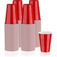 240 Count 16 oz Red Disposable Plastic Cups - Walmart.com