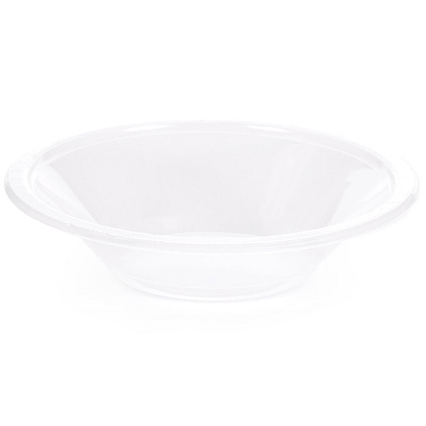 240 Count Bulk Pack Clear 12 oz Plastic Bowls - Walmart.com