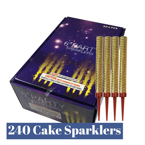 Birthday Cake Sparklers