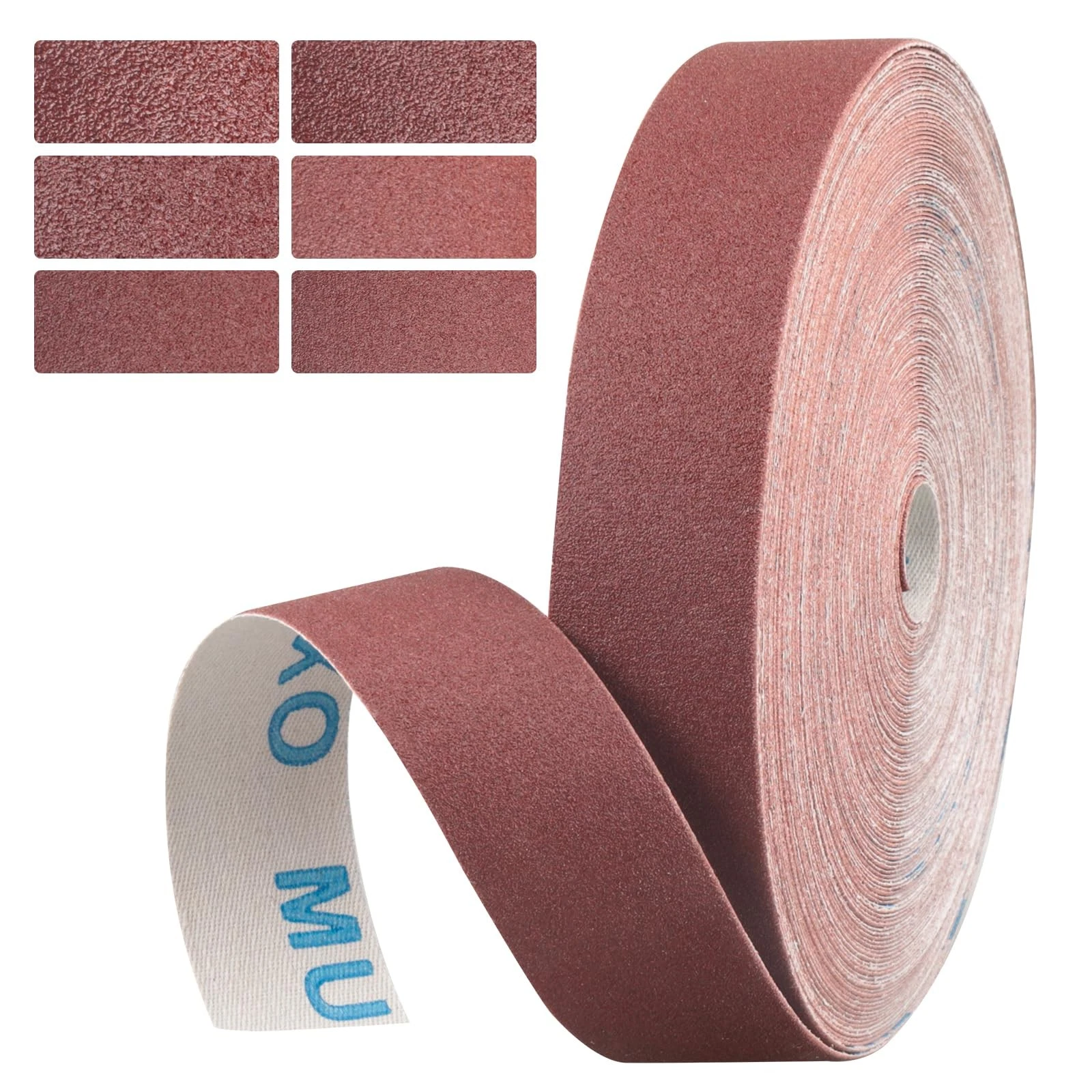 240 Grit Continuous Sandpaper Roll1" X 32.14 Feet Emery Cloth Roll For ...