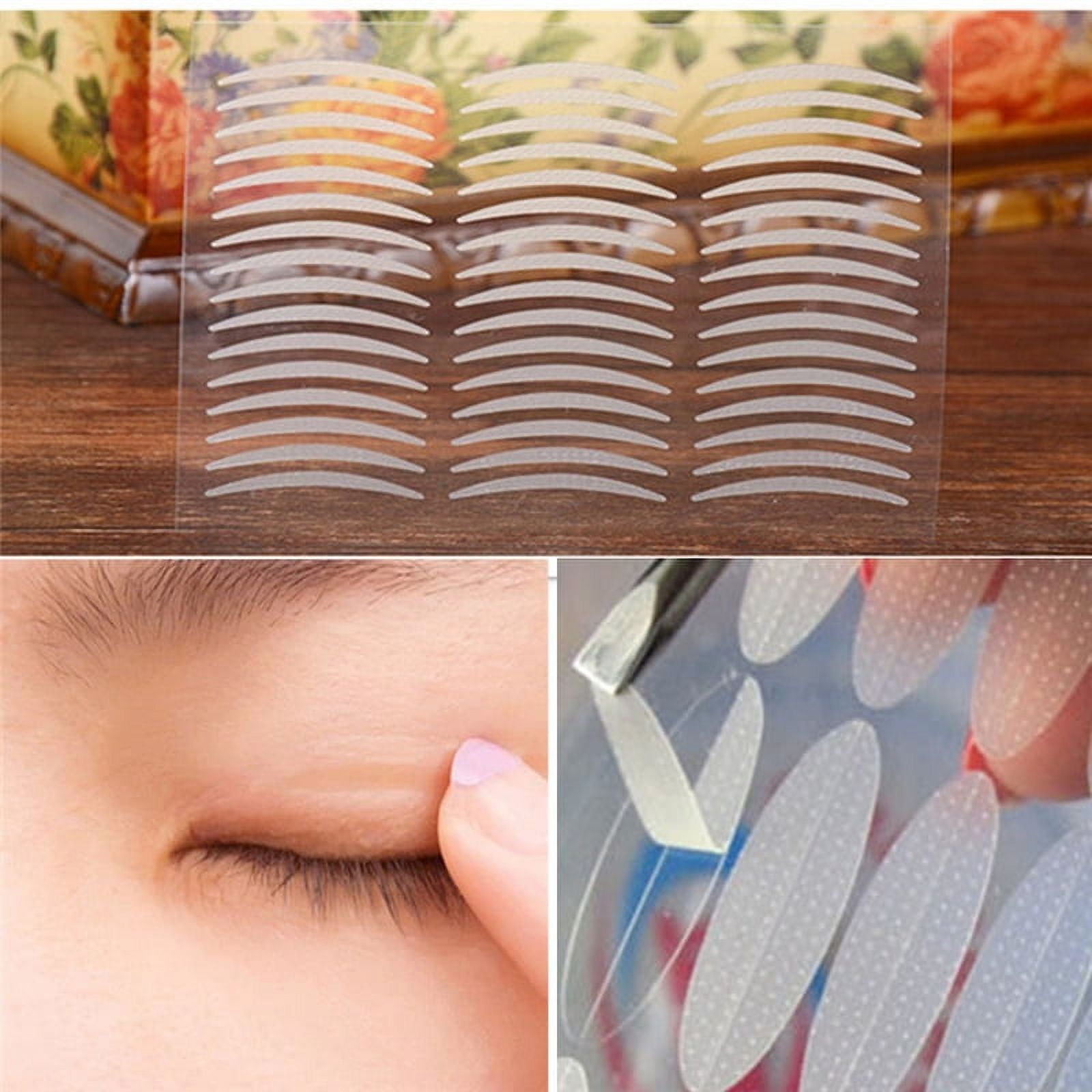 240 Pairs White Thin Invisible Double Eyelid Adhesive Eyes Tape Sticker ...