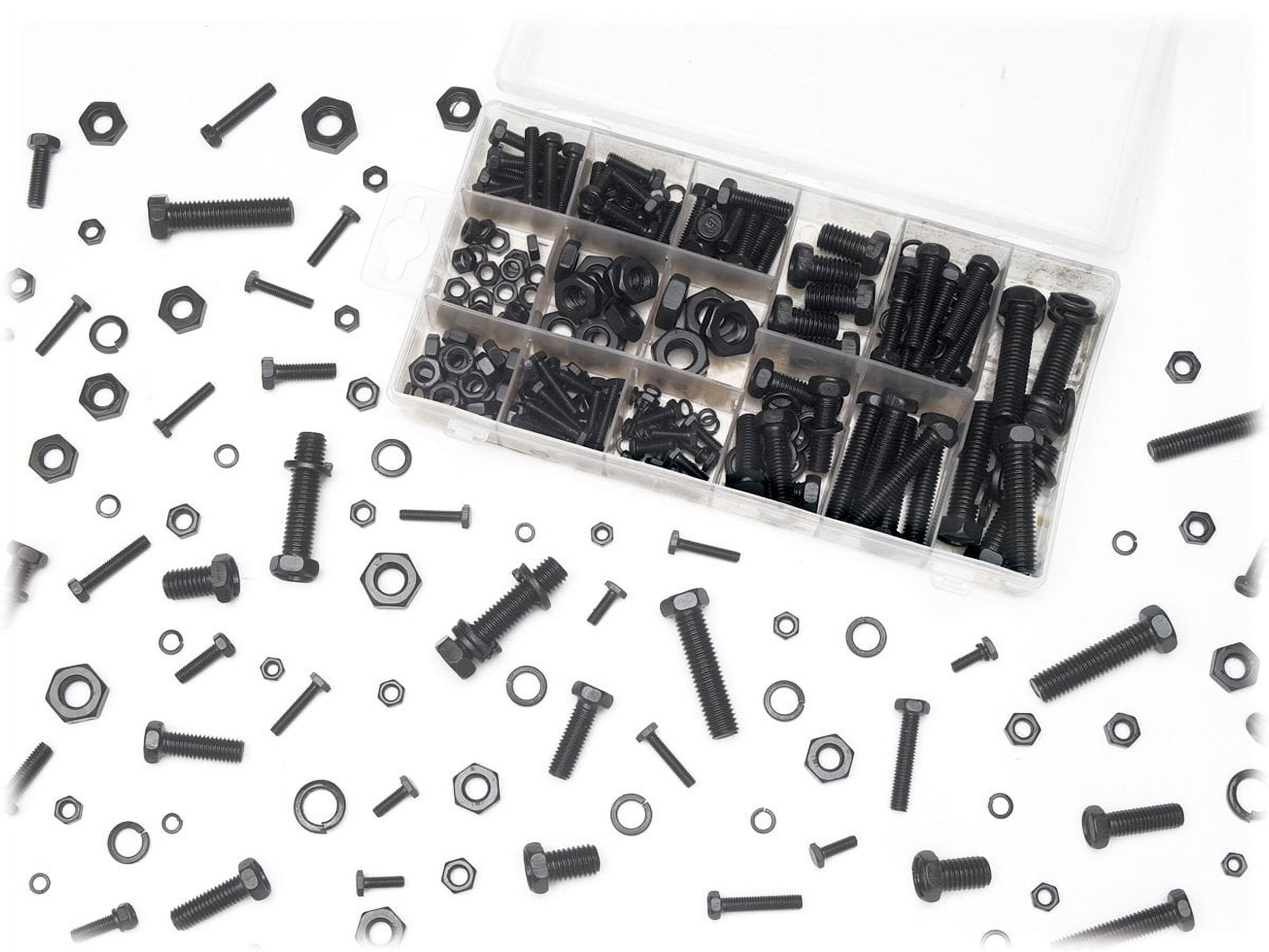 347 Pc. Metric Nut And Bolt Hardware Kit - Walmart.com