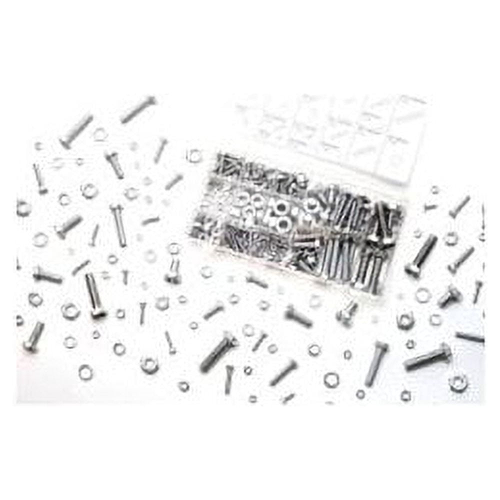 240 Pc. Zinc Nut And Bolt Hardware Kit - Walmart.com