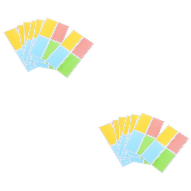 240 Pcs Blank Name Stickers Self-Adhesive Labels for Classification and ...