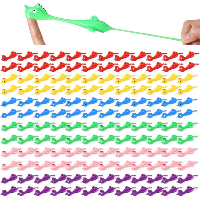 240 Pcs Flying Chicken Slingshot Rubber Chicken Slingshot Fingers ...