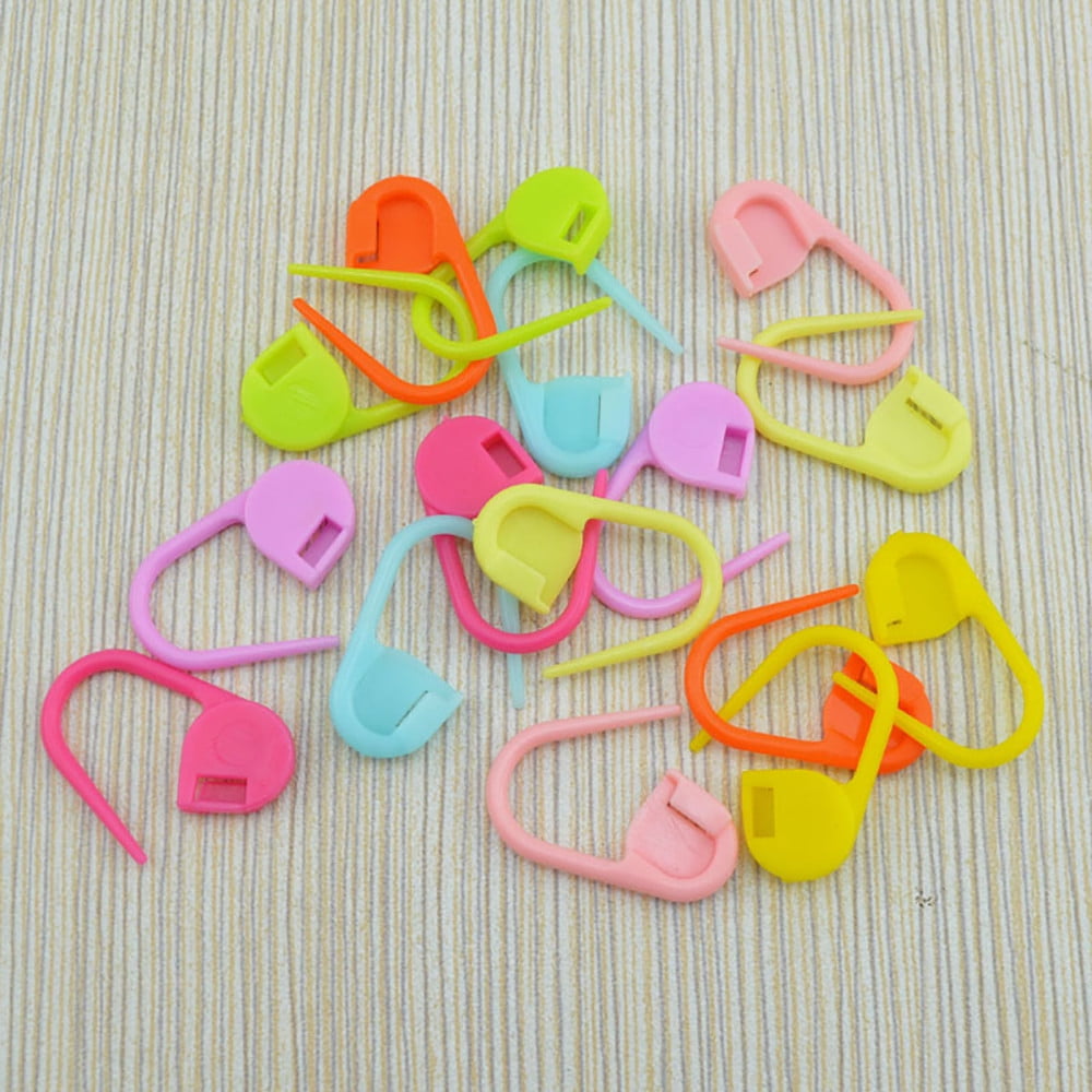 240 Pcs Knitting Crochet Locking Stitch Markers,Stitch Markers,Colorful ...