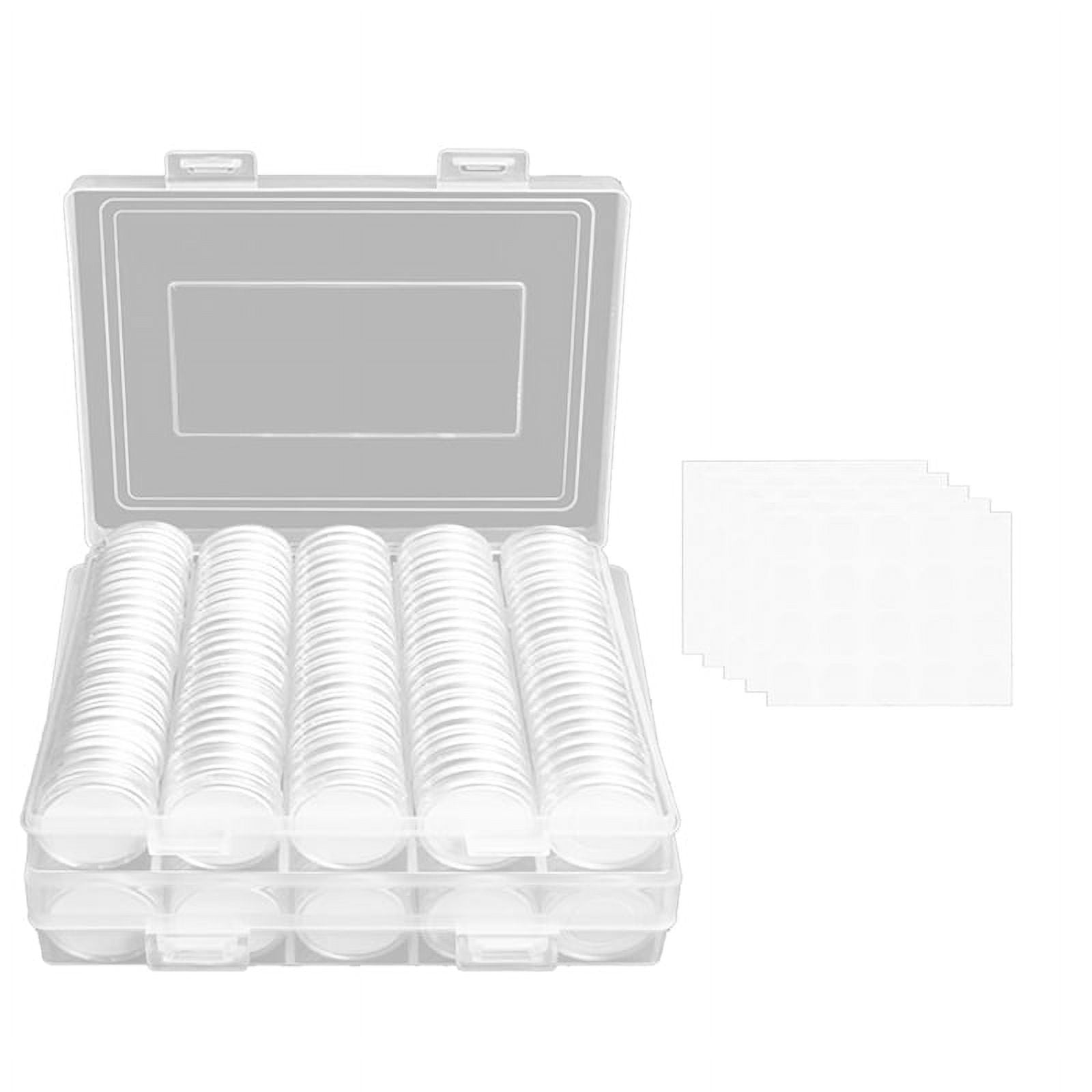 240 Pieces 30mm Coin Capsules Coin Holders for Collectors, with Foam ...