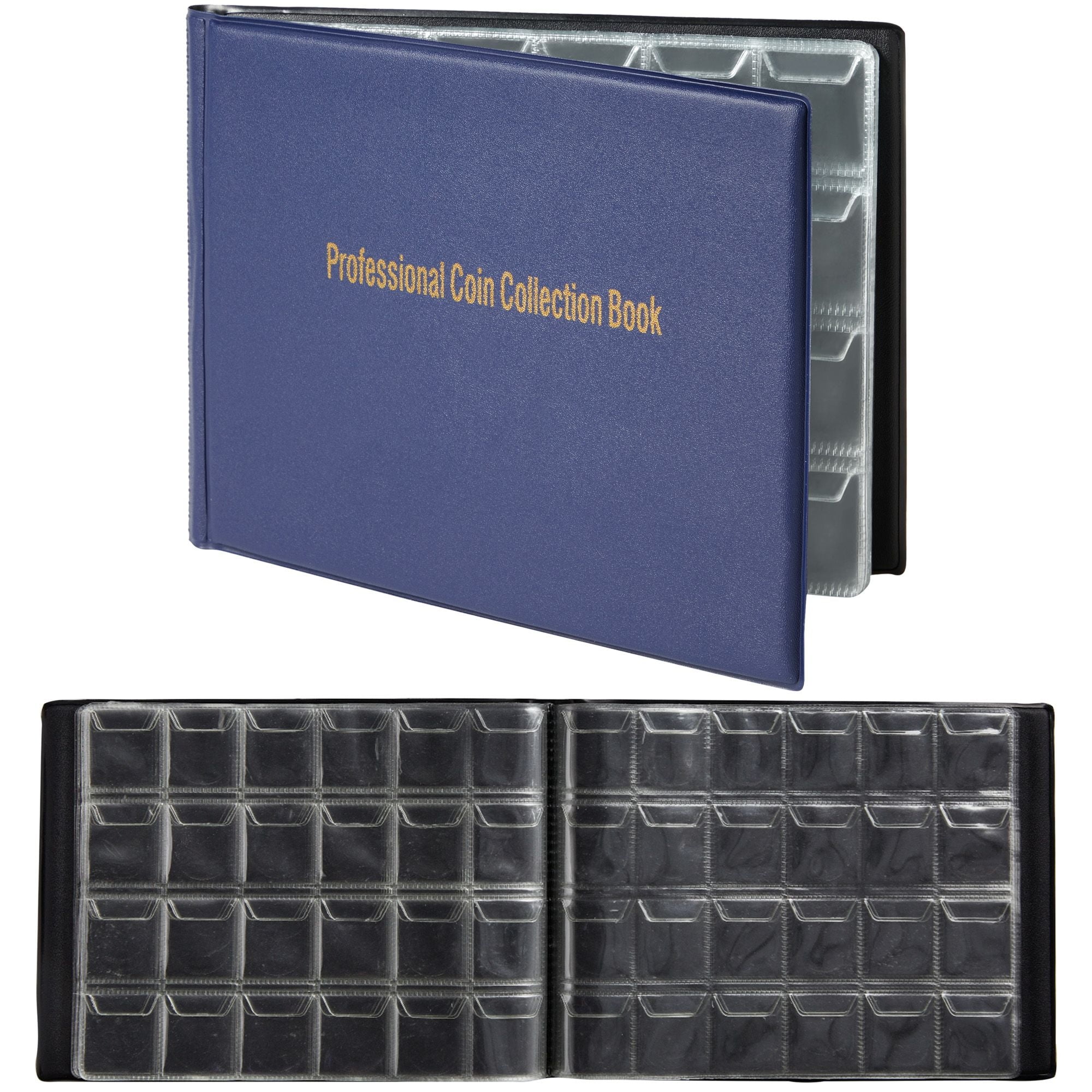 240-Pocket Coin Album - Collection Pages for Pennies, Quarters, Rare ...