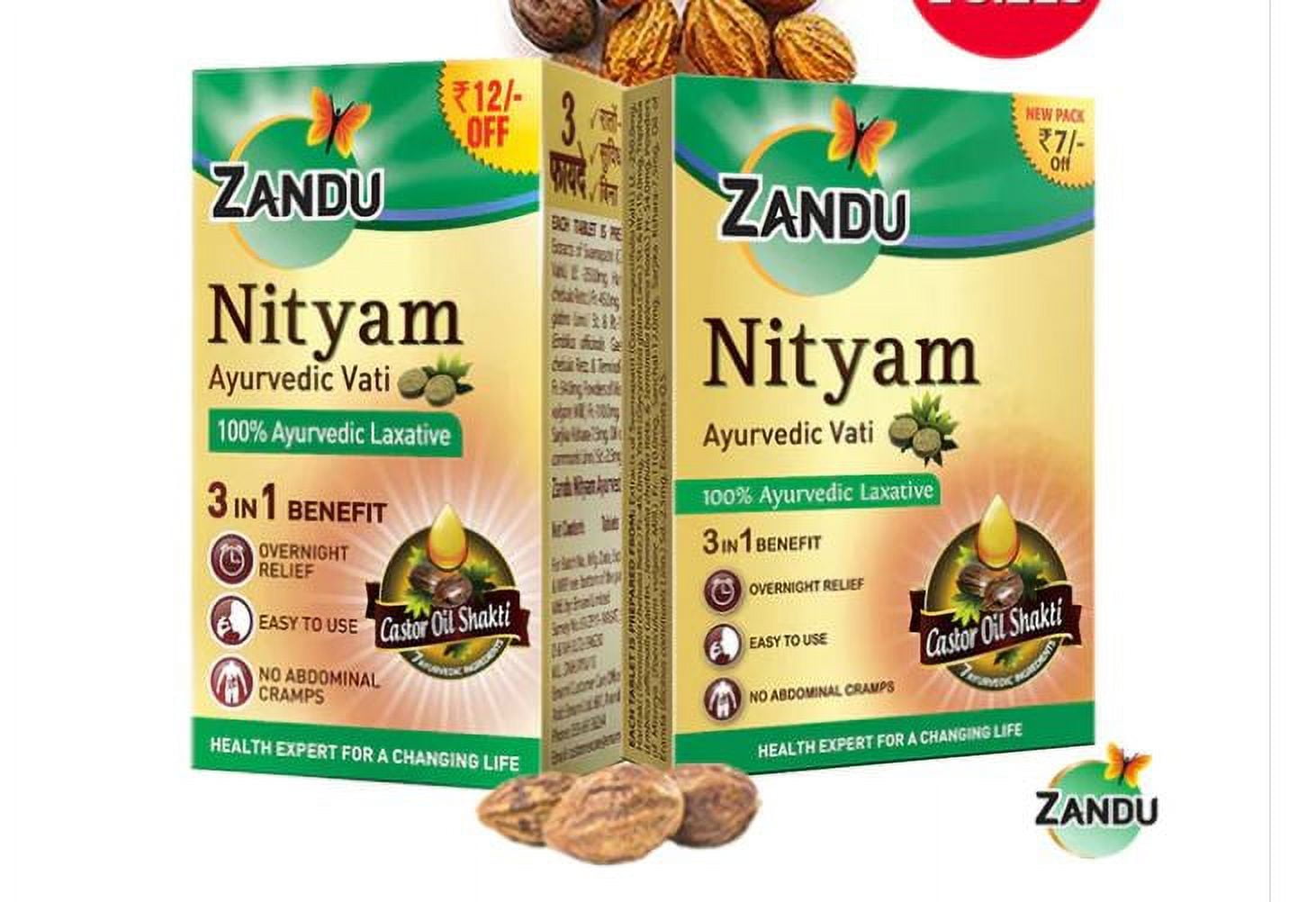 240 Tabs Zandu Nityam Tablet | for gas, acidity, digestion Free ...