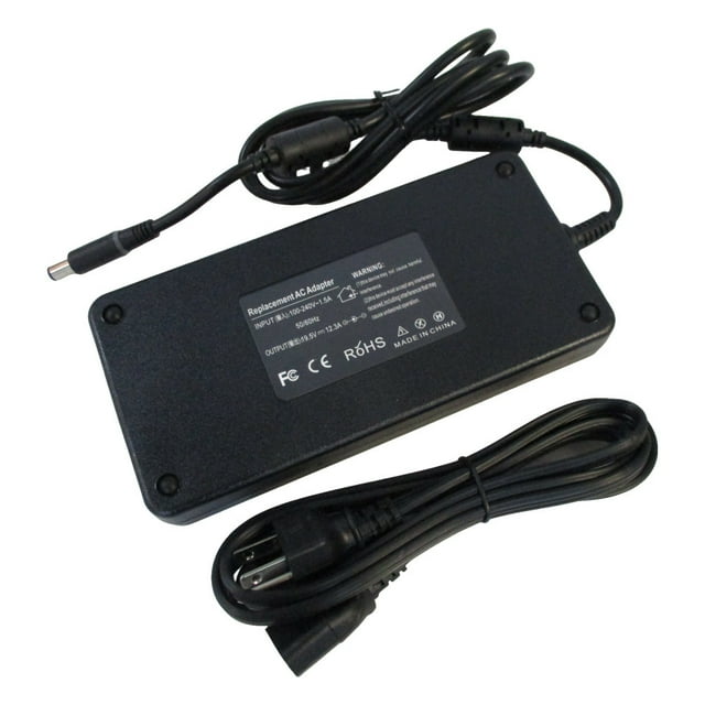 240 Watt 19.5V 12.3A Ac Adapter Charger & Power Cord for Alienware M17x ...