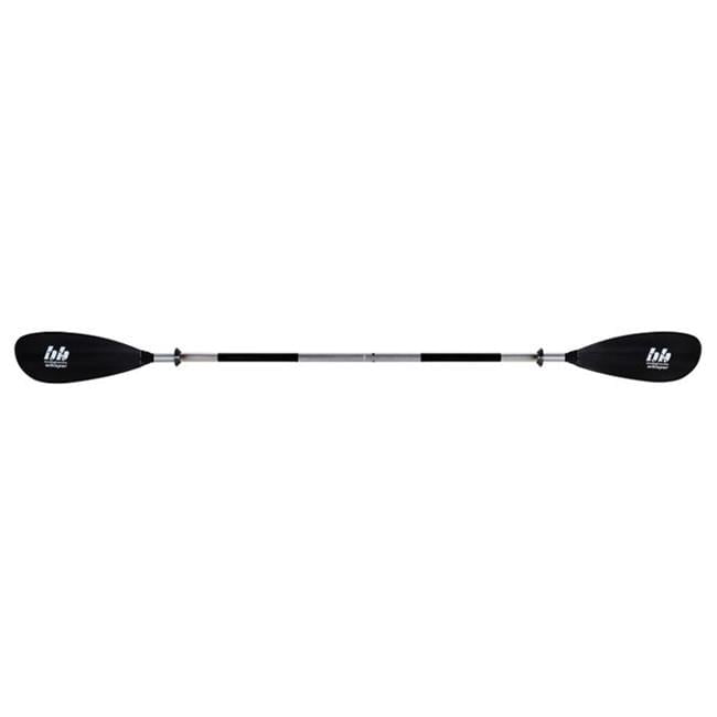 240 cm Whisper Snap-Button Kayak Aluminum Paddle, Black - 2 Piece ...