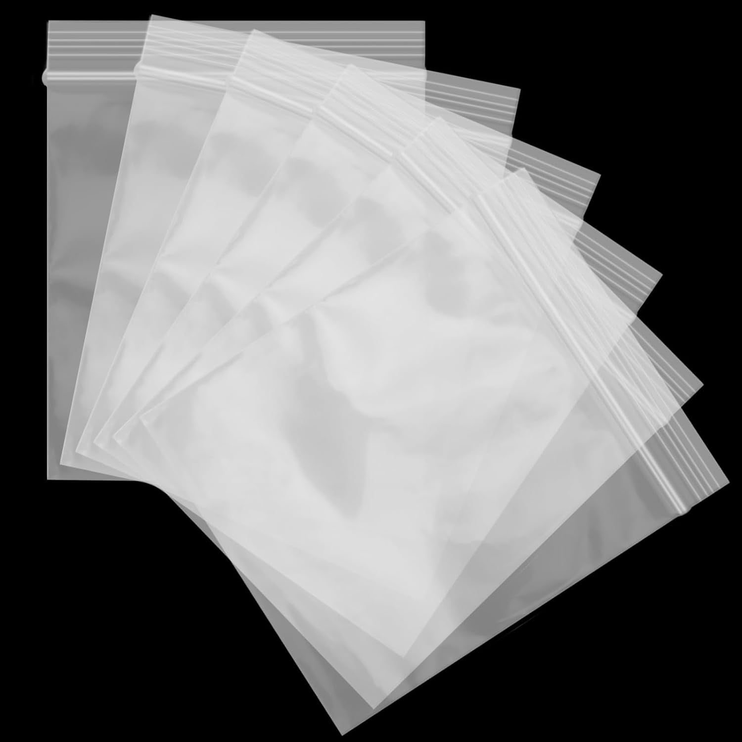 240 count 3x3 Zip Top Bags, Clear Small Plastic Baggie for Pills, Rings ...