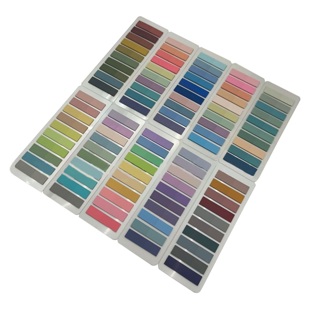 2400/2000Pcs Sticky Tabs Index Tabs,Page Tabs Pack of 100/120 Color ...