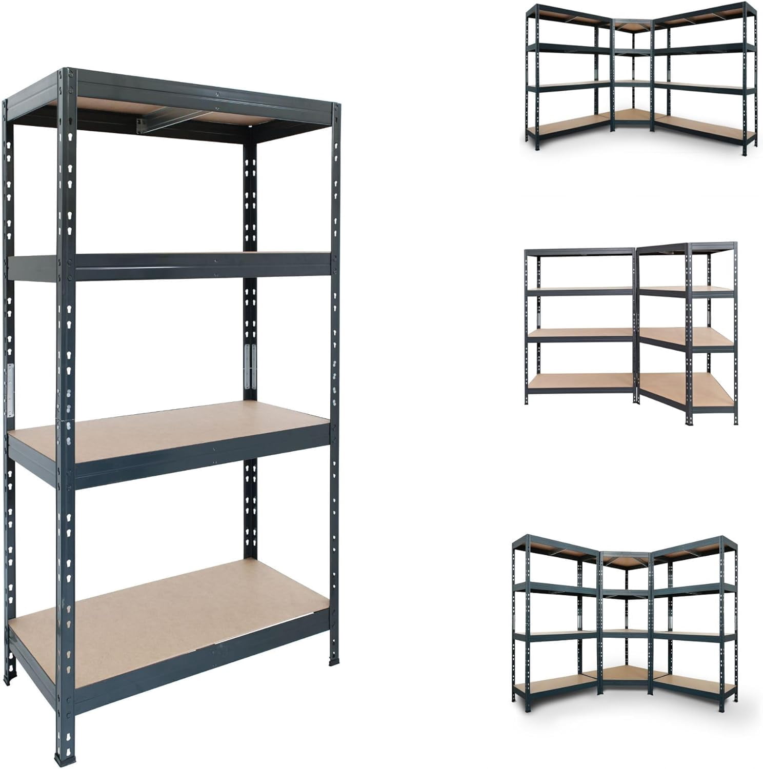2400-Lb. Capacity, 71in.H x 36in.W x 18in.D Rivet Shelving Unit, Or ...