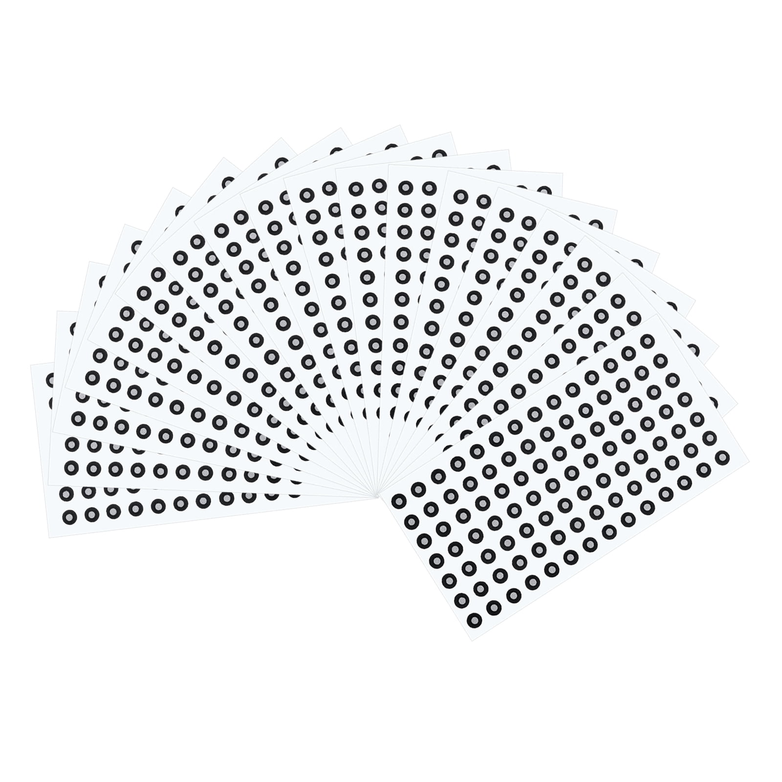 2400 Pcs 3D Scanner Markers 3mm High Reflective 3D Scanning Dots 3D ...