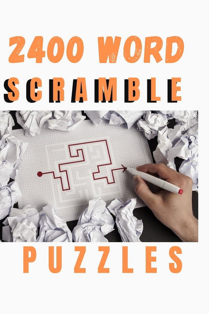 2400 Word Scramble Puzzles: Word Scramble Puzzles to Improve Your IQ ...