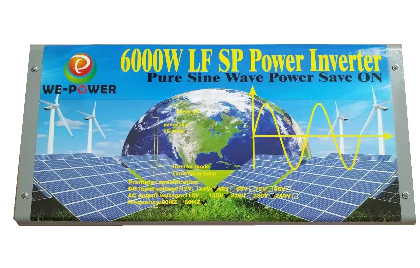 24000W Peak 6000W Power Inverter (3000W 110V Or 3000W 220V) Low ...