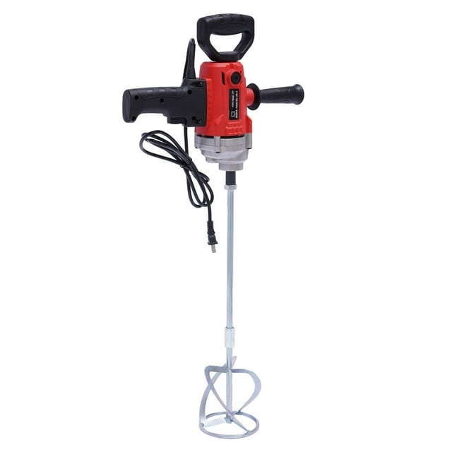 2400W Corded Electric Drill Mixer Concrete Mud Drill Mixing Tool ...
