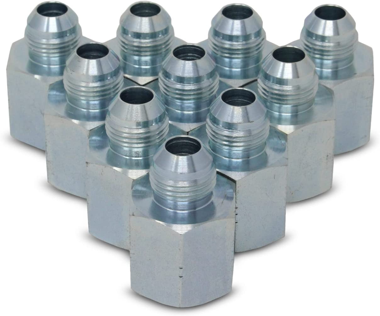 2405-08-08 Hydraulic Adapter Fitting, 1/2" JIC Male x 1/2" NPT Female ...