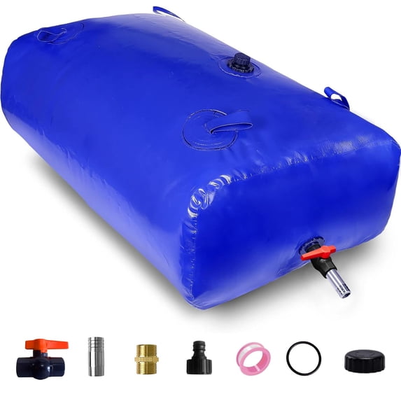240L/63.4Gal Blue Foldable Camping Water Storage Bladder - Walmart.com