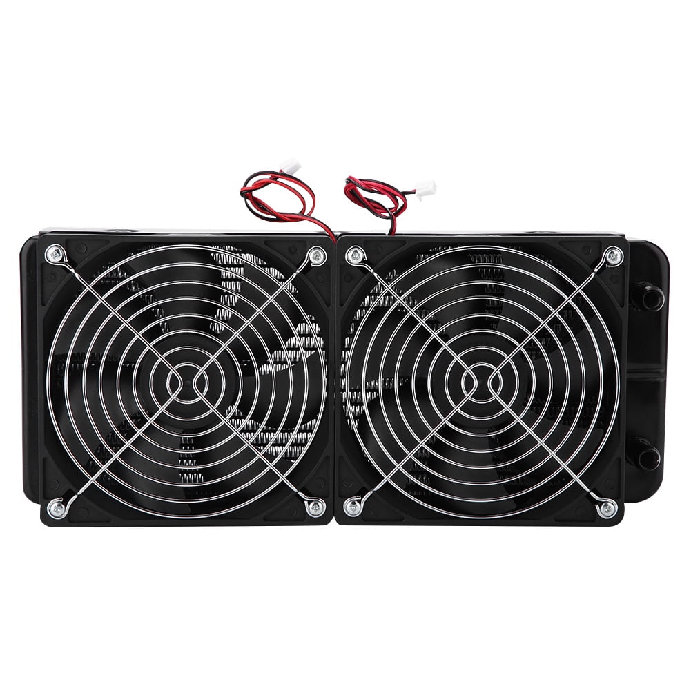 240MM Computer CPU Water Cooling Cooler Heat Row Radiator with Dual Fan ...
