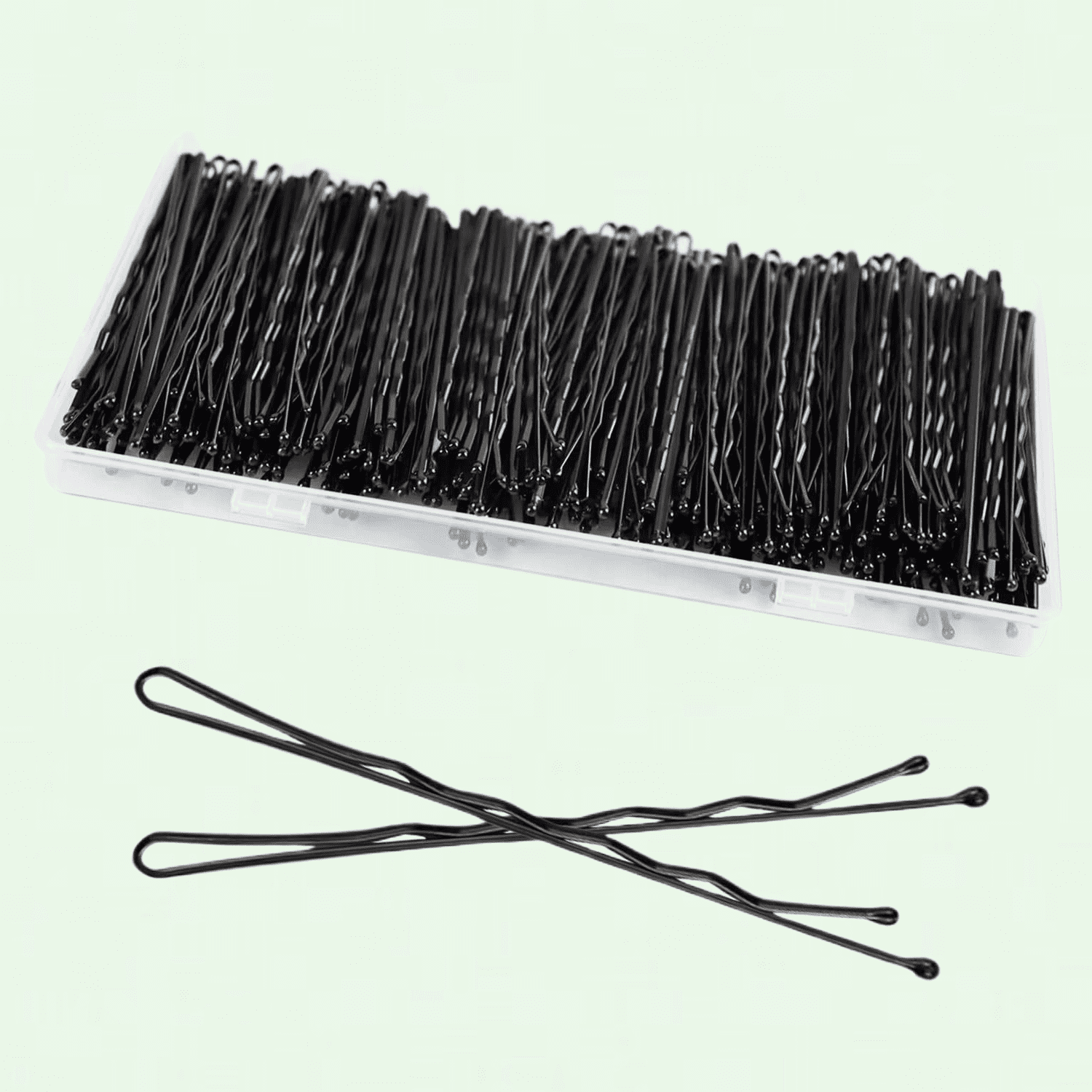240PCS Black Jumbo Bobby Pins with Box for Women Girls, 2.75 Inch/7cm ...