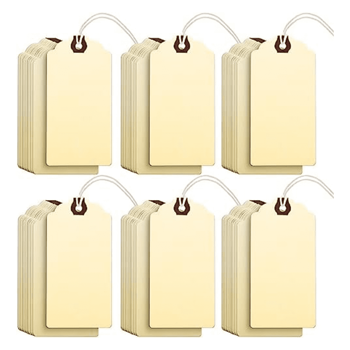 240Pcs 4 3/4 X 2 3/8In Manila Labels Shipping Labels Cardboard Labels ...