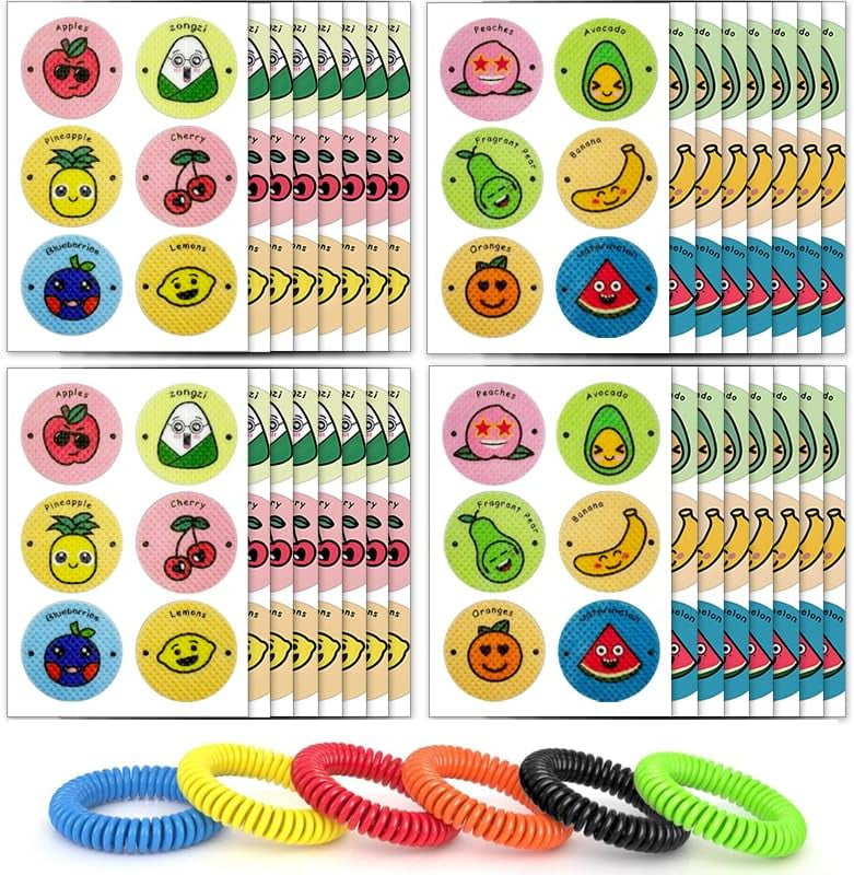 240Pcs Mosquito Patches Stickers, Individually Wrapped Natural Plant ...