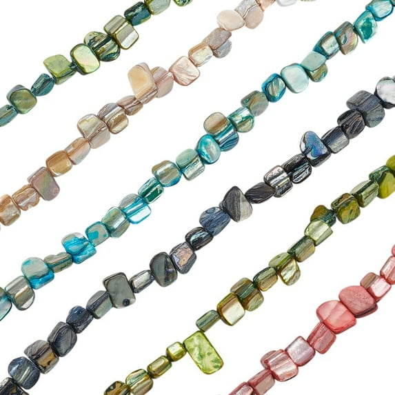 240Pcs Natural Chip Stone Beads Irregular Shaped Stone Beads Gemstone ...