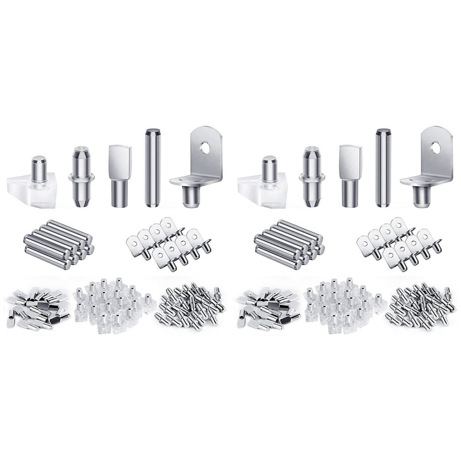 240Pcs Shelf Pegs Kit, 5 Styles Pins Support Pegs, Cabinet for Shelves ...