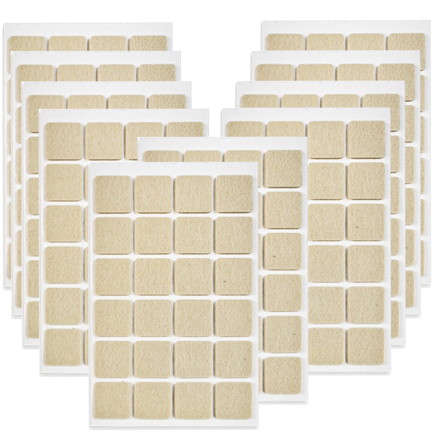 240Pcs Thicken Self Adhesive Felt Chair Leg Pads Floor Protectors ...