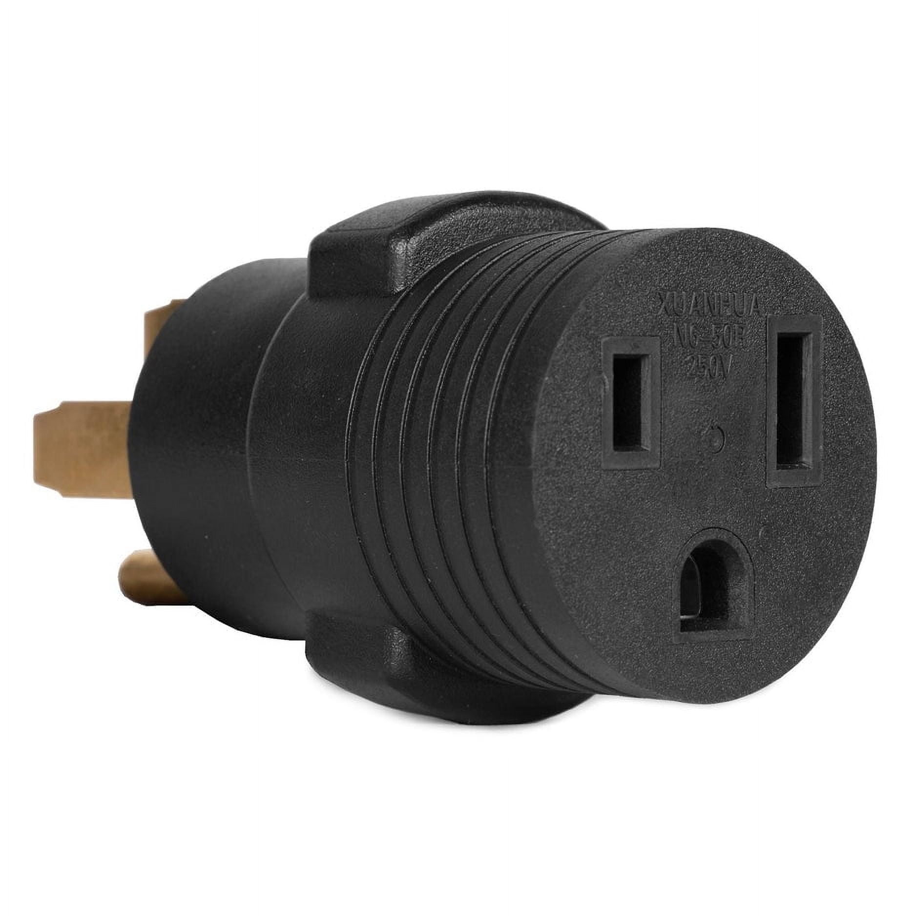 240V 50-Amp 12000-Watt Generator to Appliance Adapter, NEMA 14-50P 4 ...